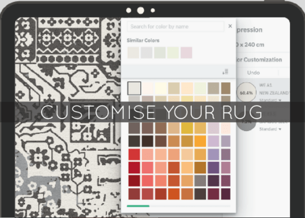Bespoke Patterned Rugs - The Tailored Workplace